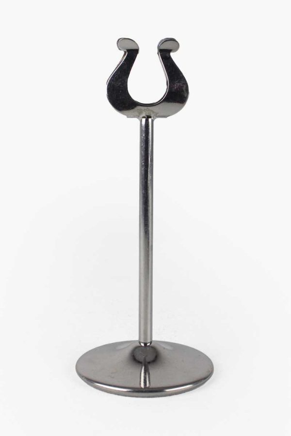 Stainless Steel Menu / Place Holder – Number Eight Prop Hire Company